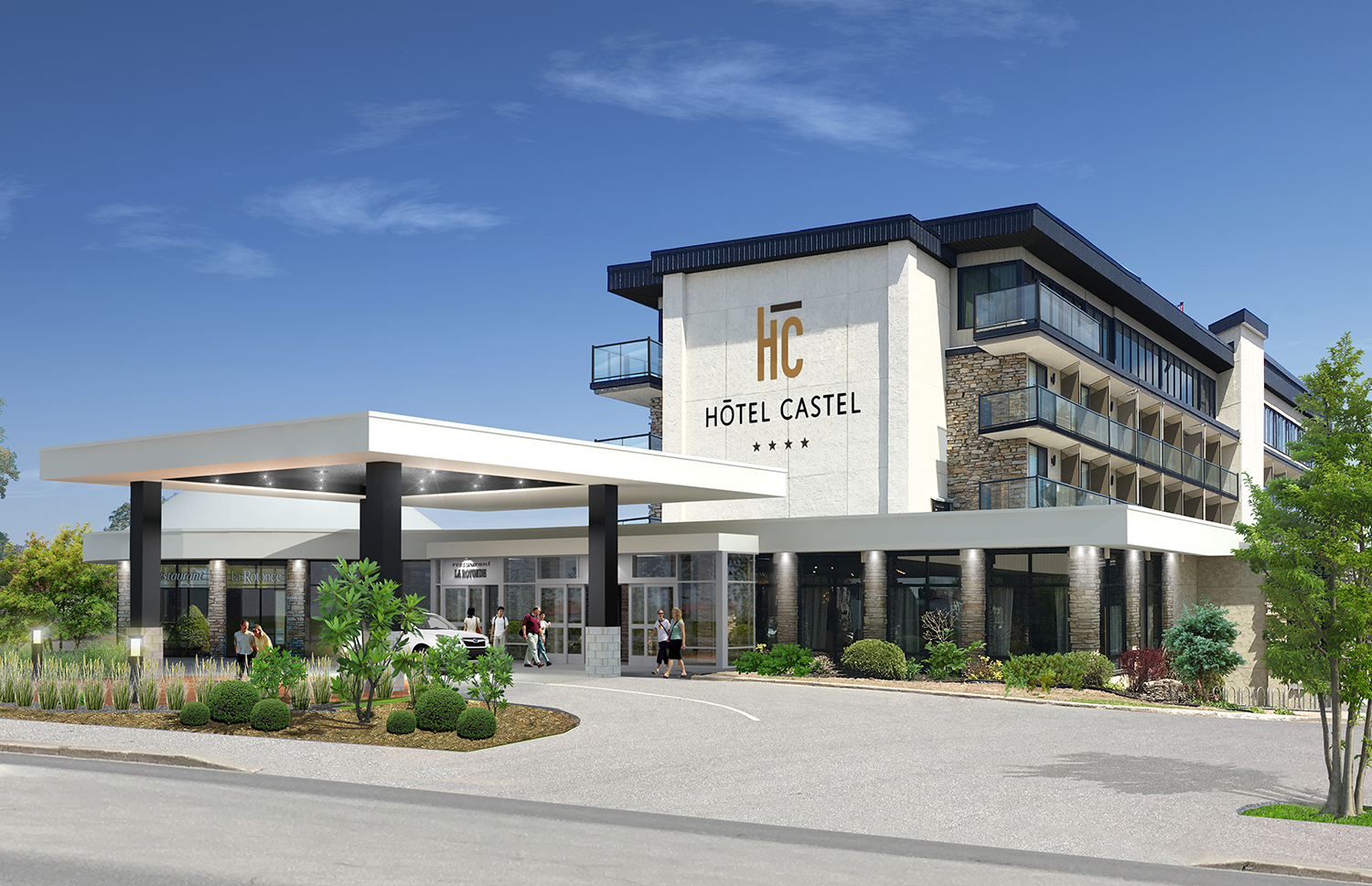 Granby: une nouvelle façade et une nouvelle image pour le Castel - Le ...