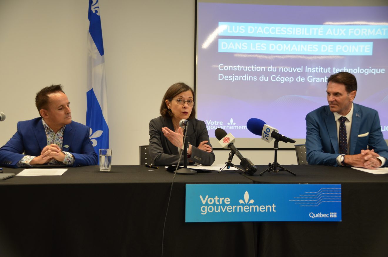 Le Cégep de Granby aura son Institut technologique - Le Granby Express