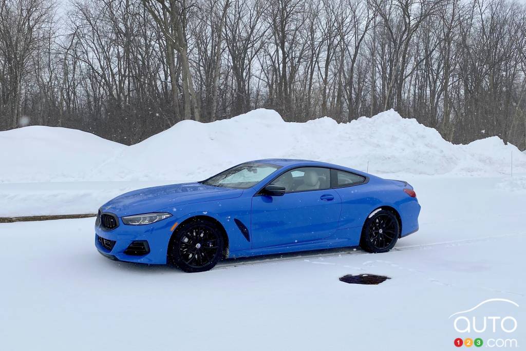 BMW M850 2023 essai routier : tempête ? quelle tempête ? - Le Granby ...