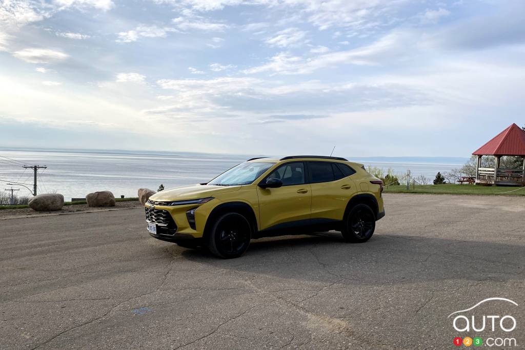 Nouveau Chevrolet Trax 2024 premier essai : petit mais costaud. - Le ...