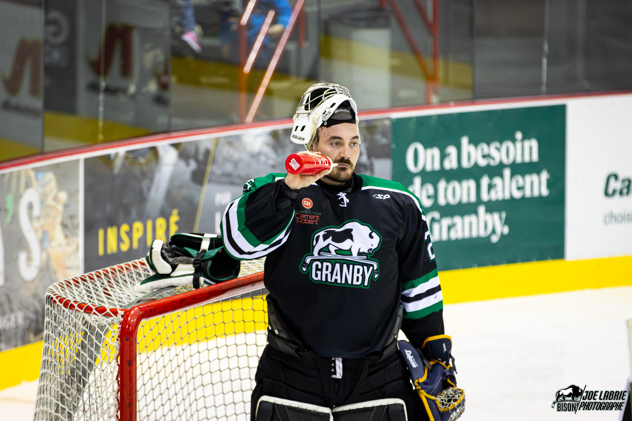 Jeu blanc pour les Bisons - Le Granby Express