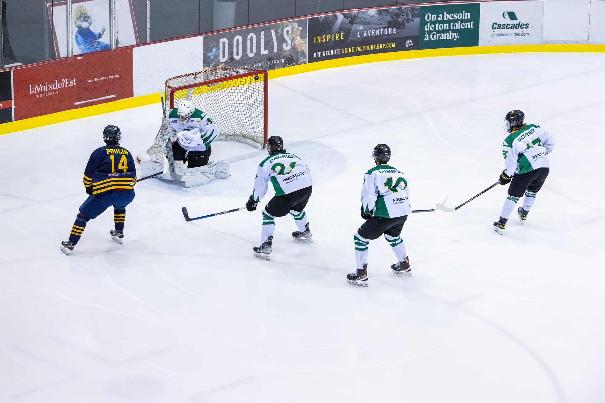 Les Inouk l'échappent en prolongation - Le Granby Express