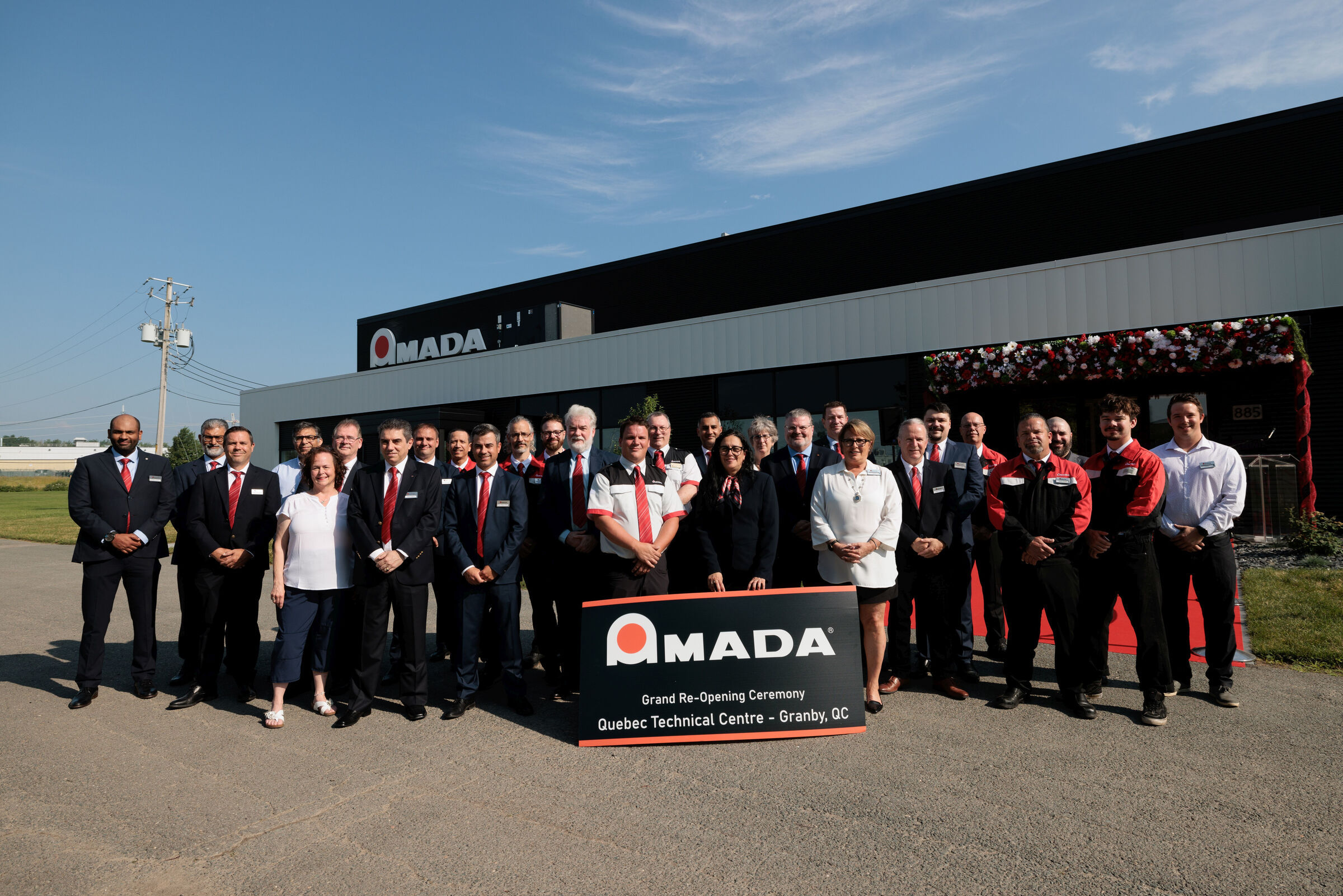Amada Canada fait peau neuve à Granby - Le Granby Express