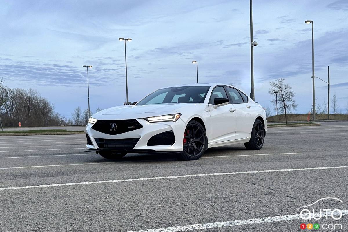 Acura TLX Type S 2024, essai routier : équilibre de qualités - Le ...