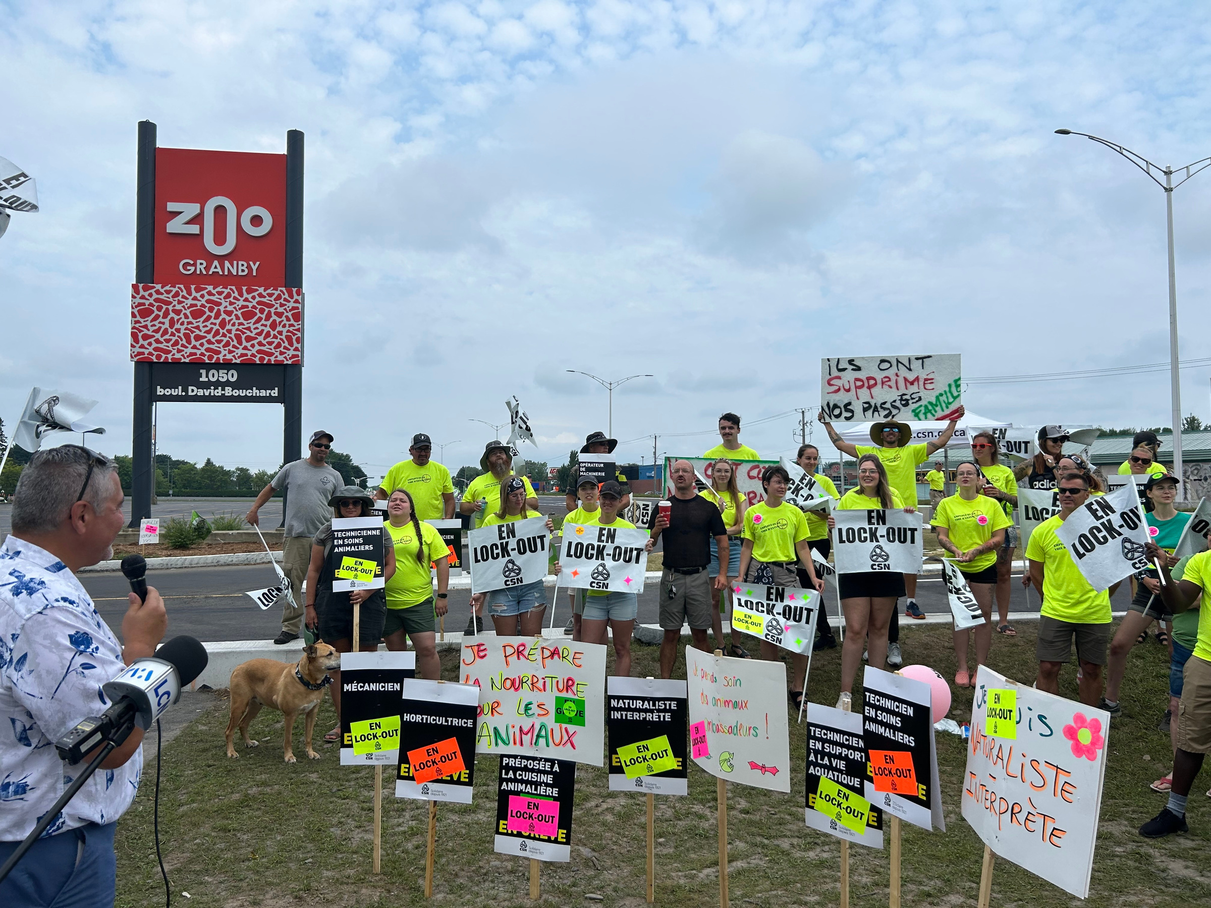 Lock-out au Zoo de Granby: des employés témoignent - Le Granby Express