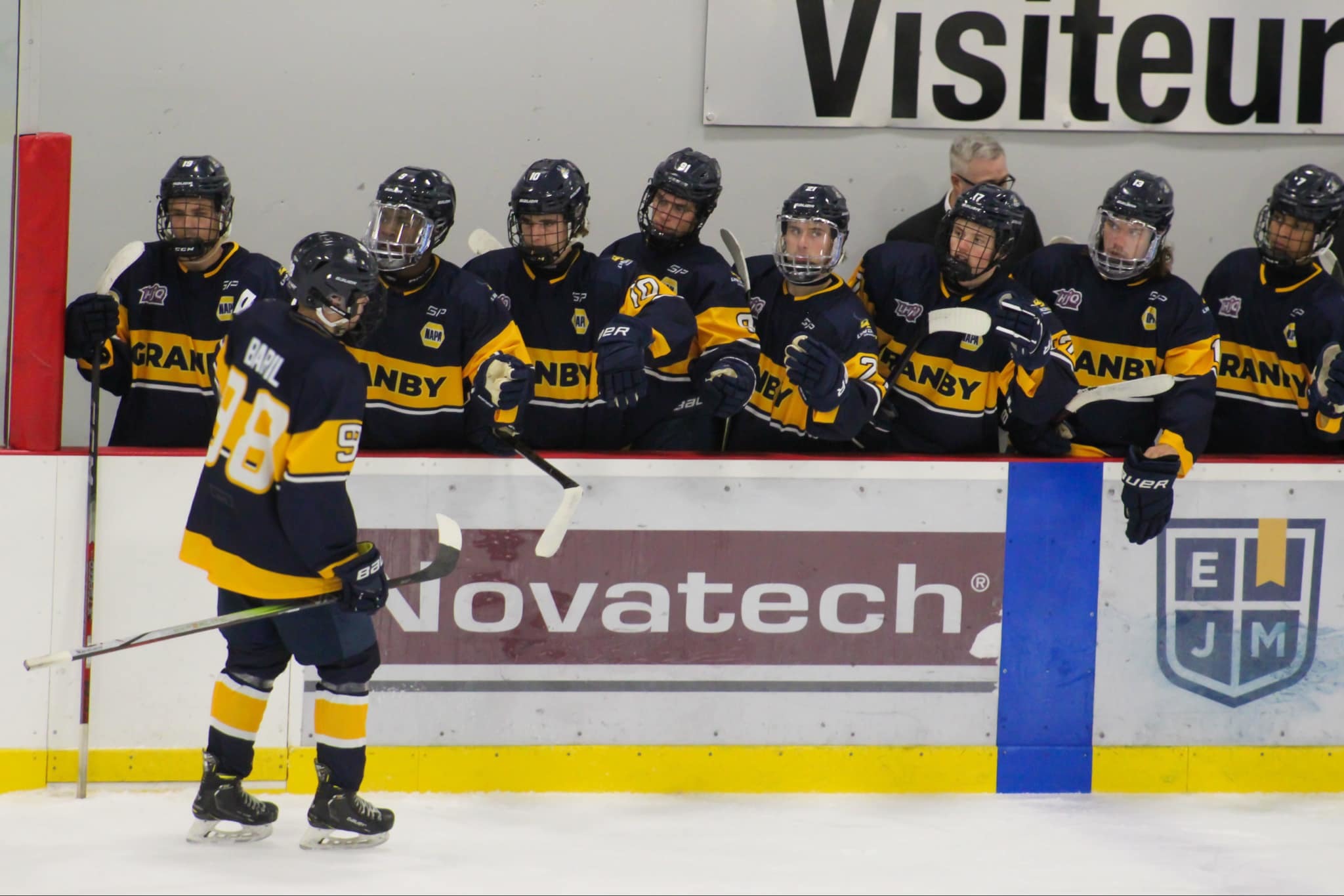 L'Indigo victorieux à Laval - Le Granby Express