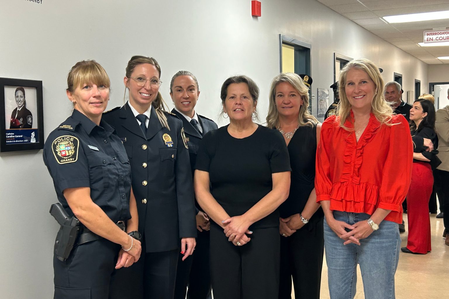 Les pionnières du Service de police de Granby honorées - Le Granby Express
