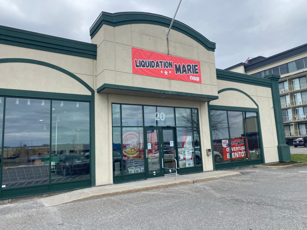 Fin du suspense : Liquidation Marie ouvre le 7 mai à Granby - Le Granby ...